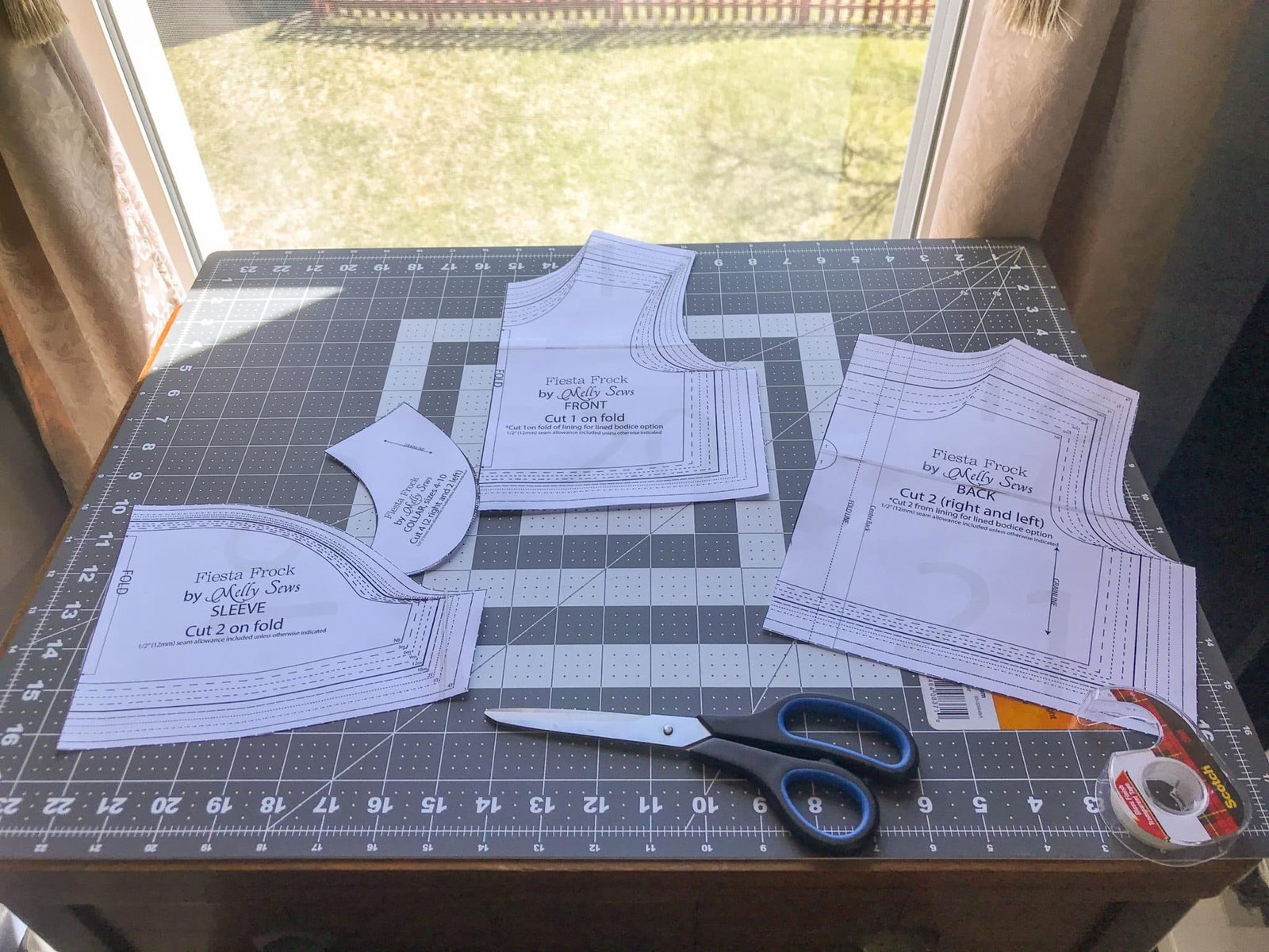 Fiesta Frock by Blank Slate Patterns: A Review - This Guy Sews | A Guy ...